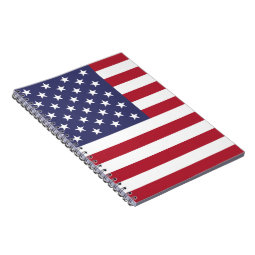 American United States USA Spiral Photo Notebook | Zazzle