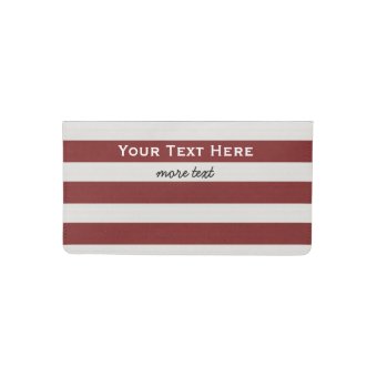 American USA Flag Patriotic July 4th Custom Checkbook Cover | Zazzle