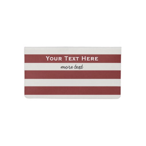 American USA Flag Patriotic July 4th Custom Checkbook Cover | Zazzle
