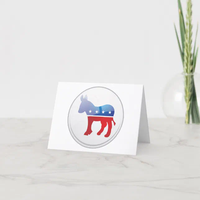 American Voting Symbol Thank You Card | Zazzle