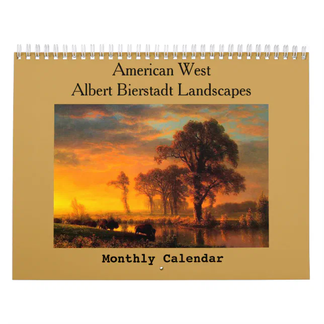 American West Landscape Calendar | Zazzle