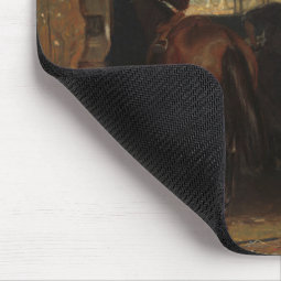 American Wild West Blacksmith and Cowboy Mouse Pad | Zazzle