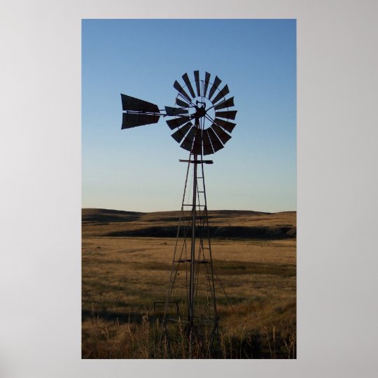 American Windmill Poster | Zazzle.com