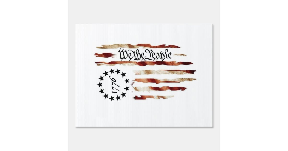 American yard Sign | Zazzle