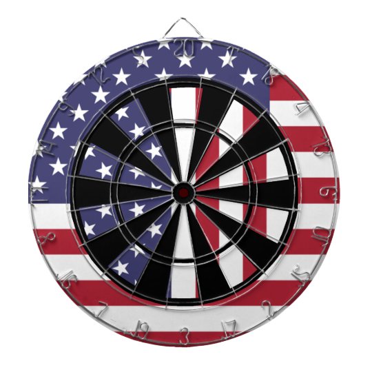Americana Flag Art Multi Ring Dart Board | Zazzle.com