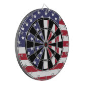 Americana Flag Art Multi Ring Dart Board | Zazzle