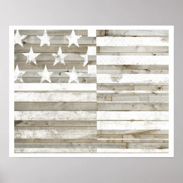 Americana Flag Poster | Zazzle