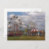 Americana - Traveling Carnival Postcard | Zazzle