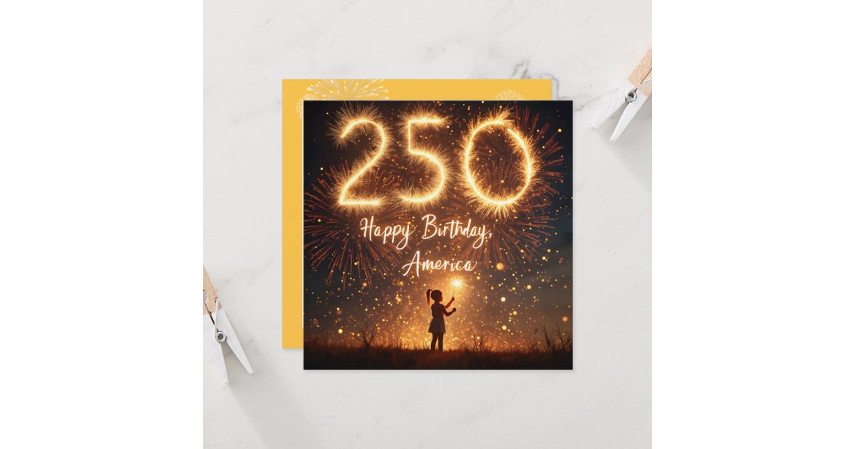 America's 250th Birthday BBQ Invitation | Zazzle