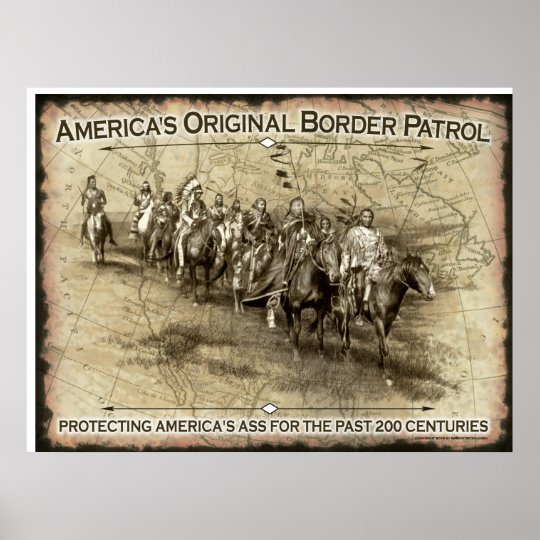 America's Original Border Patrol Poster | Zazzle.com