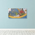 Amerigo Vespucci Explorer on a Map of the Americas Canvas Print | Zazzle
