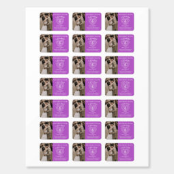 Amethyst 6th wedding anniversary favor matchboxes | Zazzle