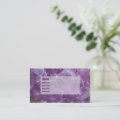Amethyst Business Card | Zazzle
