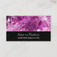 Amethyst Gemstone Image Shiny and Sparkly Business Card | Zazzle