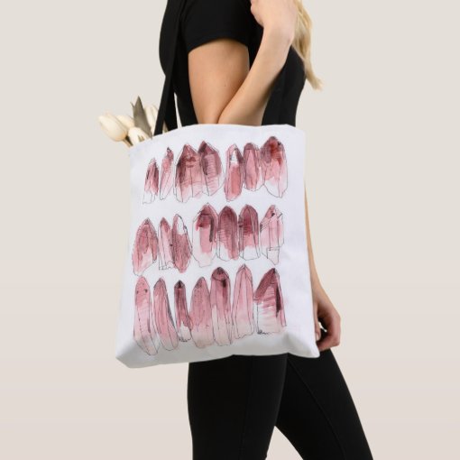 Amethyst – Rose Quartz Tote Bag | Zazzle