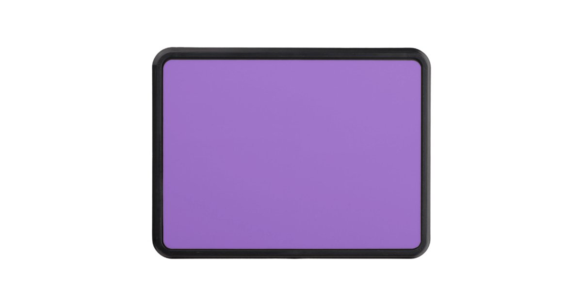 Amethyst (solid color) hitch cover | Zazzle