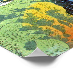 Amida Waterfall, Hokusai Japanese Fine Art Poster | Zazzle