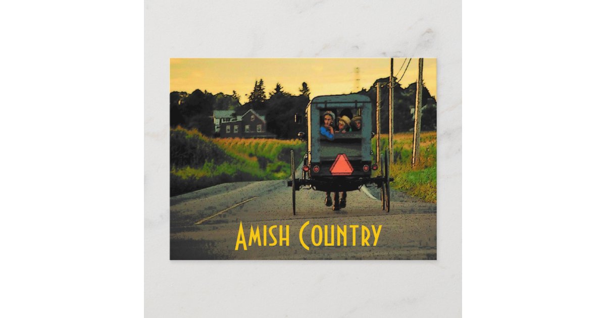 Amish Country Postcard | Zazzle