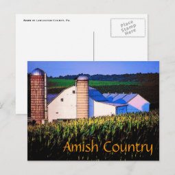 Amish Country Postcard | Zazzle