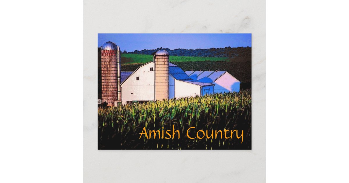Amish Country Postcard | Zazzle