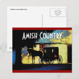 Amish Country Postcard | Zazzle