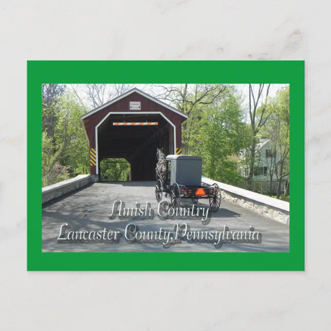 Amish Country _ Postcard | Zazzle