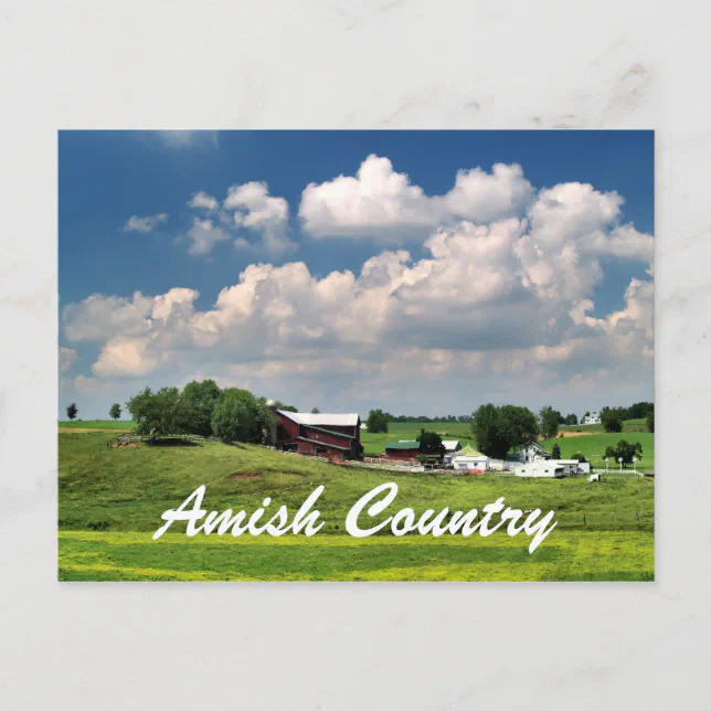 Amish Country Postcard | Zazzle