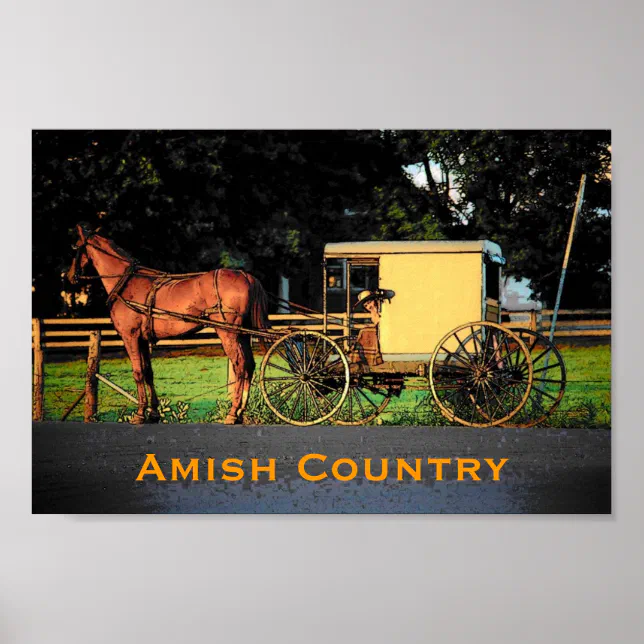 Amish Country Poster | Zazzle