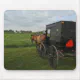 Amish Horse and Buggy at Sunset Mouse Pad | Zazzle
