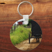 Amish Horse And Buggy Keychain | Zazzle