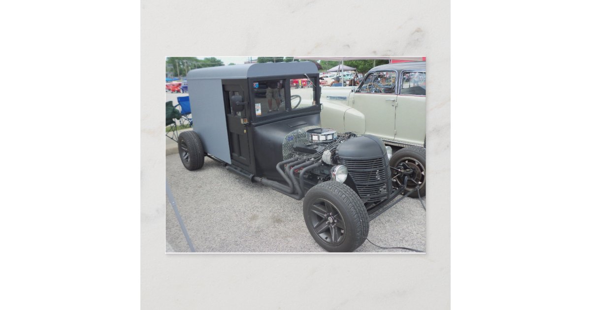 Amish Hot Rod Postcard | Zazzle