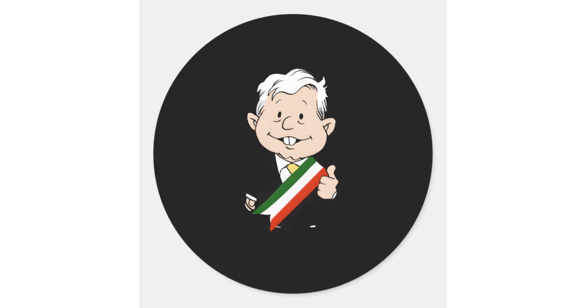 Amlo Amlito Ni Nos Vamos A Dejar Ni Nos Vamos A Ra Classic Round ...