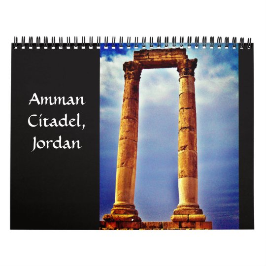 Amman Citadel, Jordan Calendar | Zazzle.com
