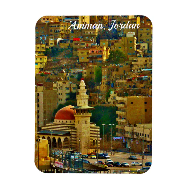Amman, Jordan Magnet | Zazzle