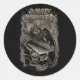 Amon Amarth Retro Fan Design Classic Round Sticker | Zazzle