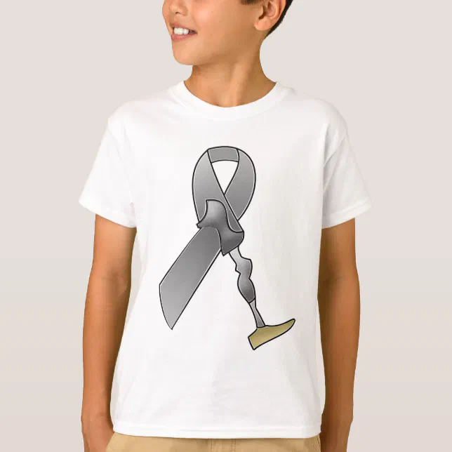 Amputee Awareness Ribbon T-Shirt | Zazzle