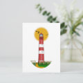 Amrum Lighthouse Germany Postcard | Zazzle