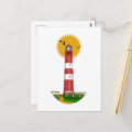 Amrum Lighthouse Germany Postcard | Zazzle