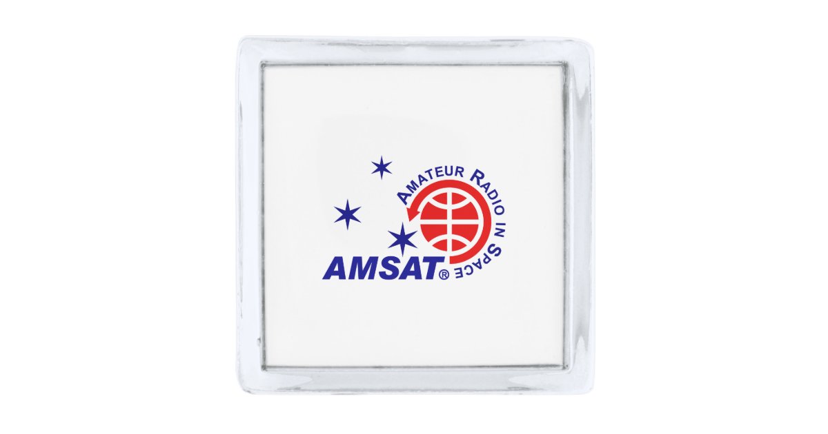 AMSAT Logo Lapel Pin | Zazzle