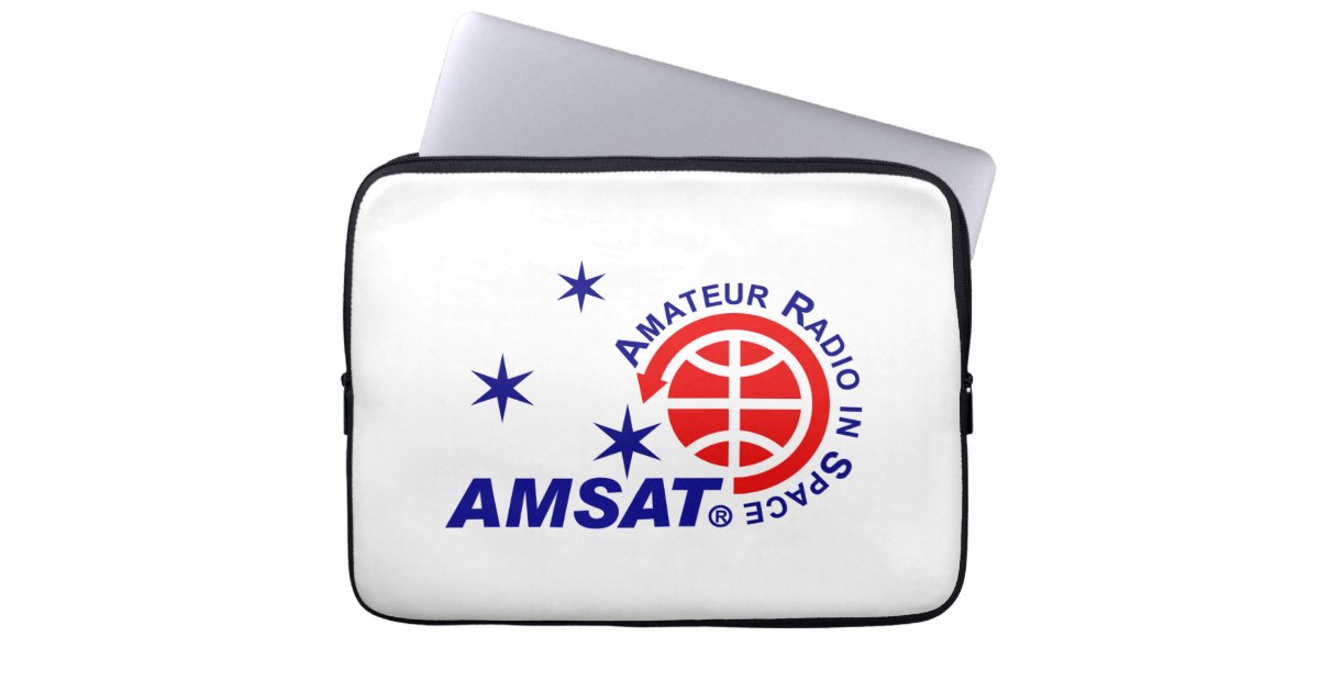 AMSAT Logo Laptop Sleeve | Zazzle
