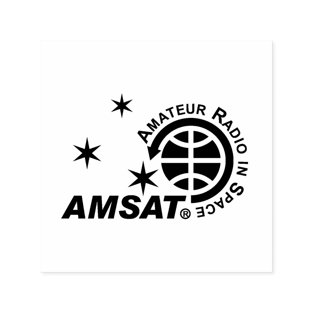 AMSAT Logo Self-Inking Stamp | Zazzle