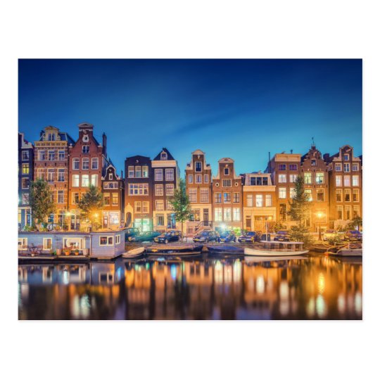 Amsterdam the Netherlands Postcard | Zazzle.com