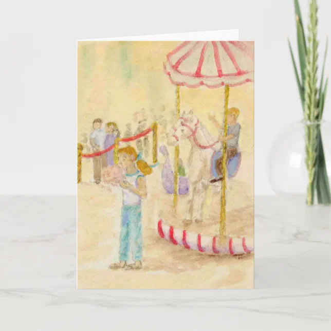 Amusement Park Card | Zazzle