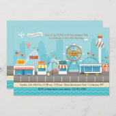 Amusement Park Invitation | Zazzle