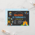 Amusement park party invitation | Zazzle