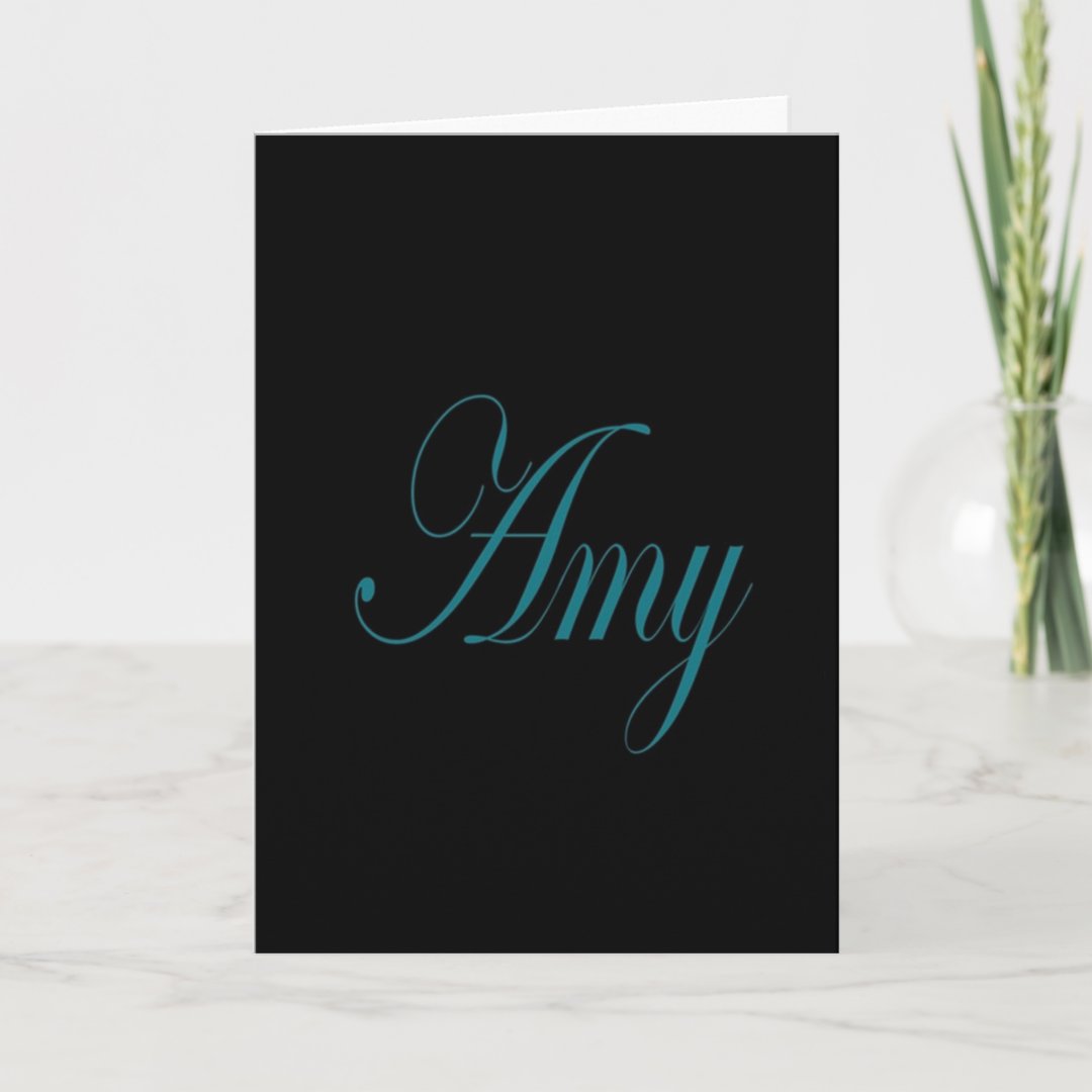 ***AMY*** HAPPY BIRTHDAY TO "YOU"!!! CARD | Zazzle