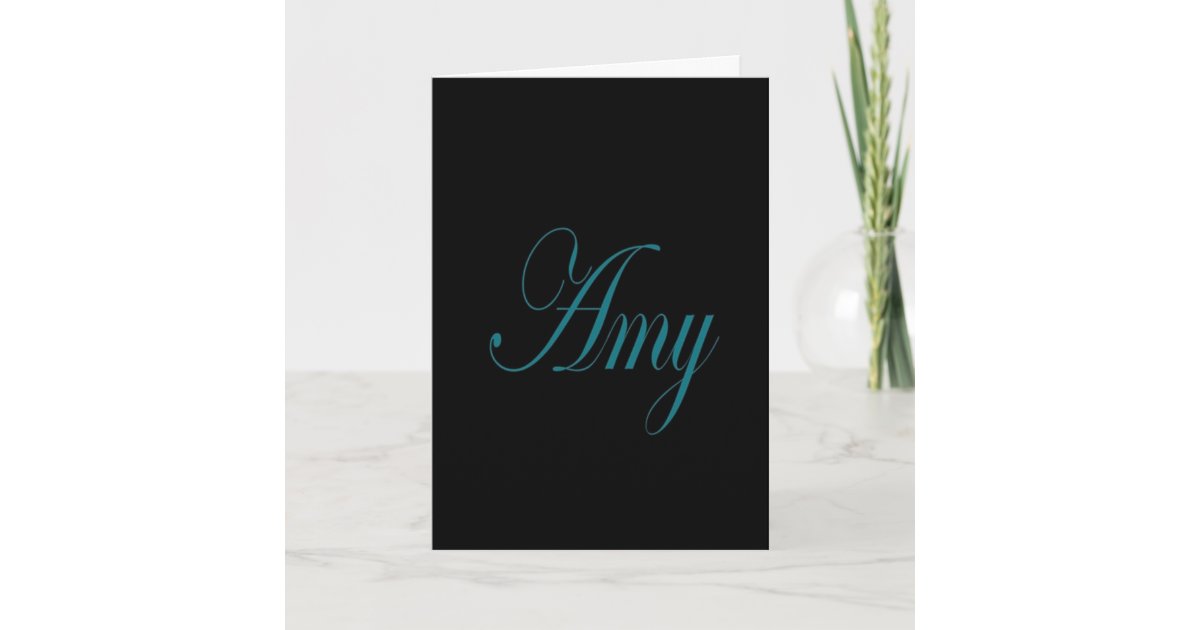 ***AMY*** HAPPY BIRTHDAY TO "YOU"!!! CARD | Zazzle