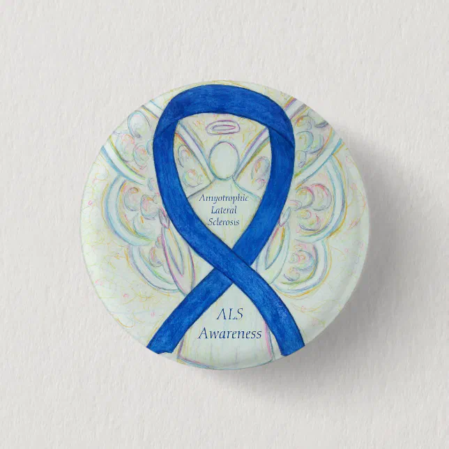 Amyotrophic Lateral Sclerosis Awareness Ribbon Pin | Zazzle