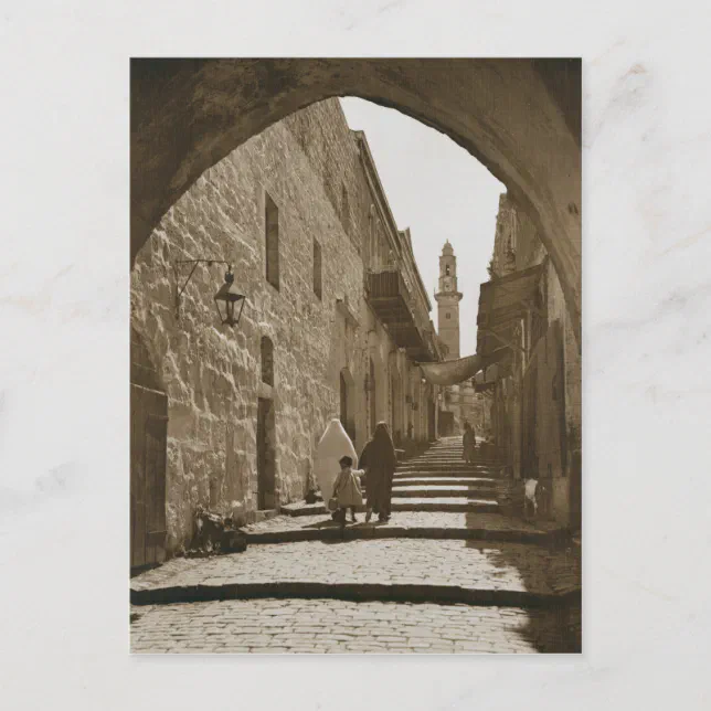 An alley in Jerusalem Postcard | Zazzle