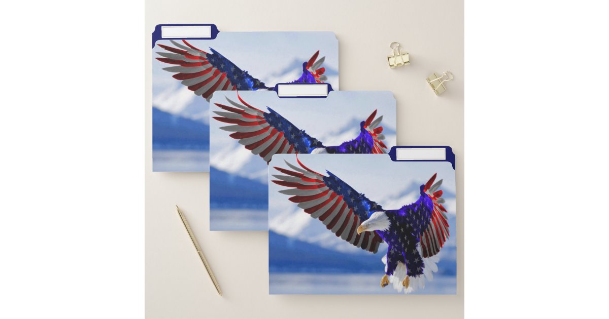 An American Eagle File Folder | Zazzle